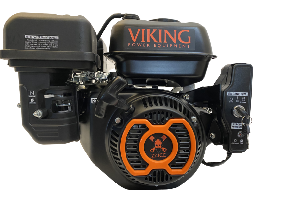 Coleman196 cc engine upgrade to a Viking 223cc Hemi head 7 hp electric ...